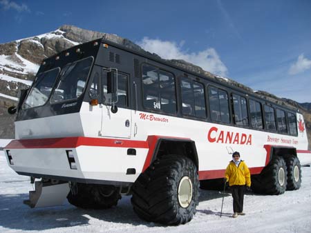Jasper to Columbia Icefoeld British Columbia