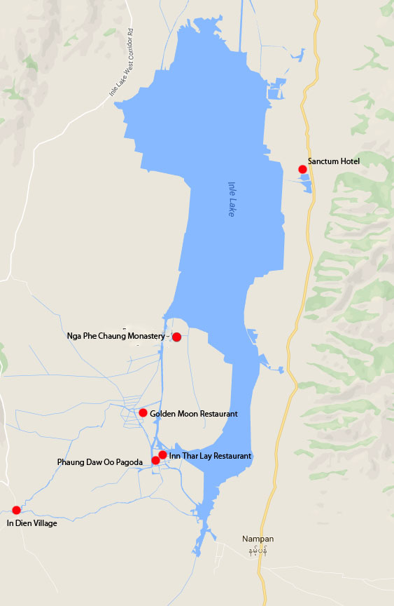 Keng Tung via Heho to Inle Lake